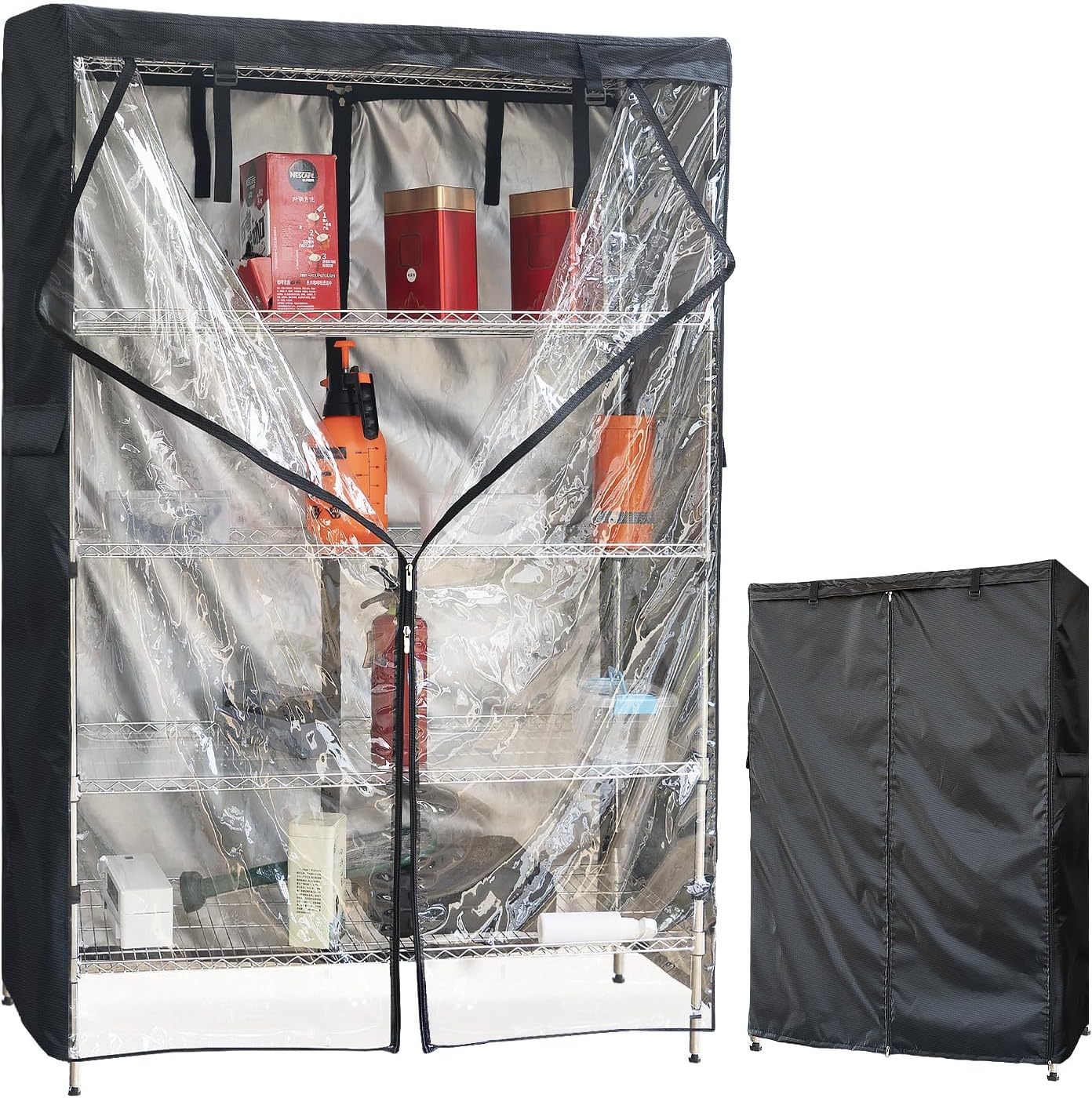 Amazon.com: Dalema Wire Shelf Covers,600D Heavy Duty Waterproof ...