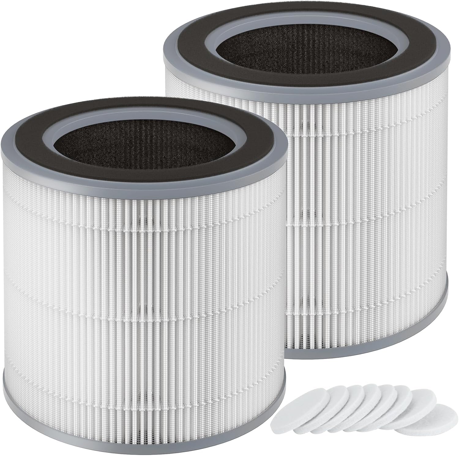 Amazon.com: 2 Packs Replacement Air Filters Set for Hynik Alviera HH001 ...