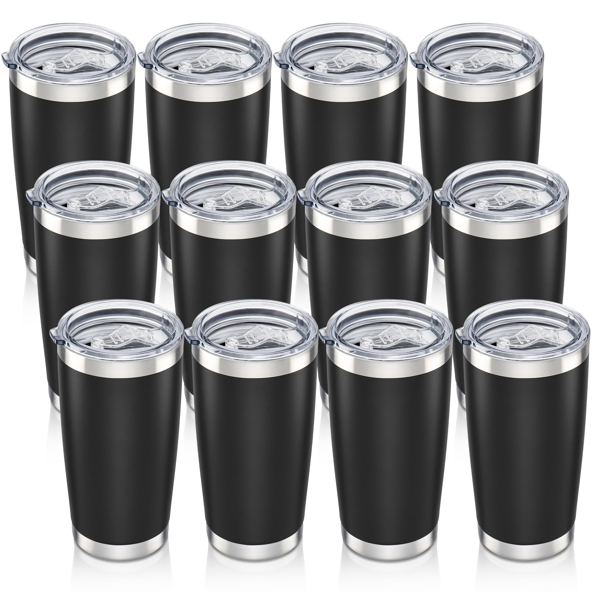 Amazon.com | Orebigo 20 oz Tumbler with Lid Stainless Steel Insulated ...
