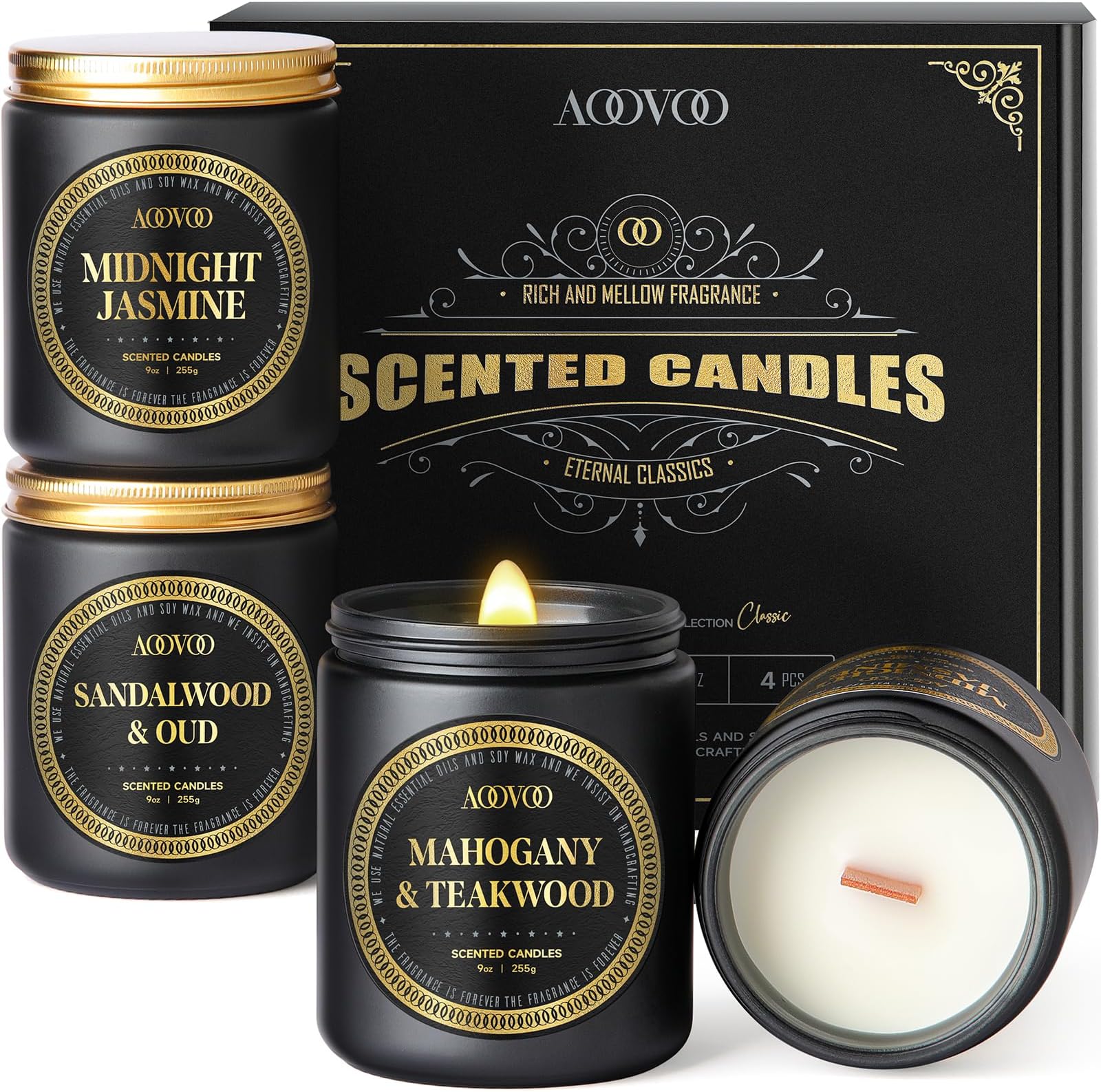 Amazon.com: Bourbon Scented Candle | Candles for Men | Masculine ...