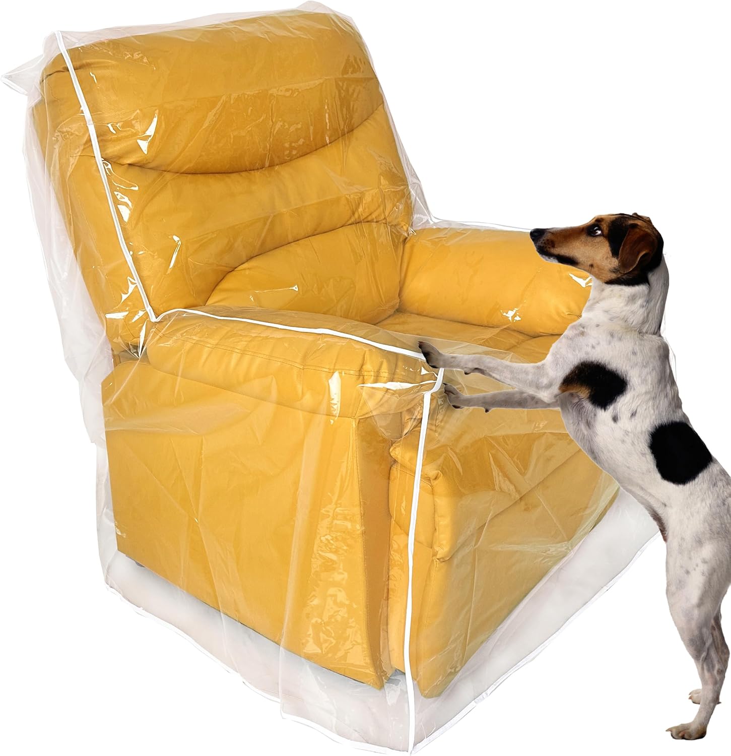 Amazon.com: Plastic Chair Covers Cat Dog Scratching Waterproof Recliner ...