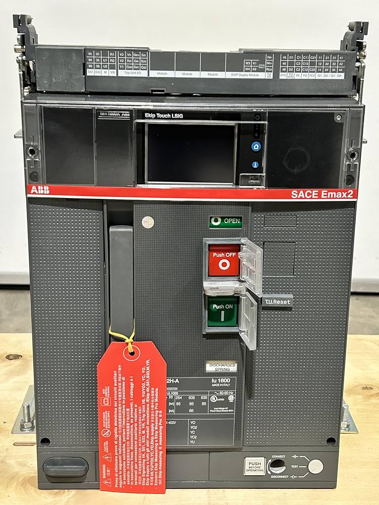 Original ABB SACE Emax2 800-2500A Circuit Breaker E2N 1250, 44% OFF