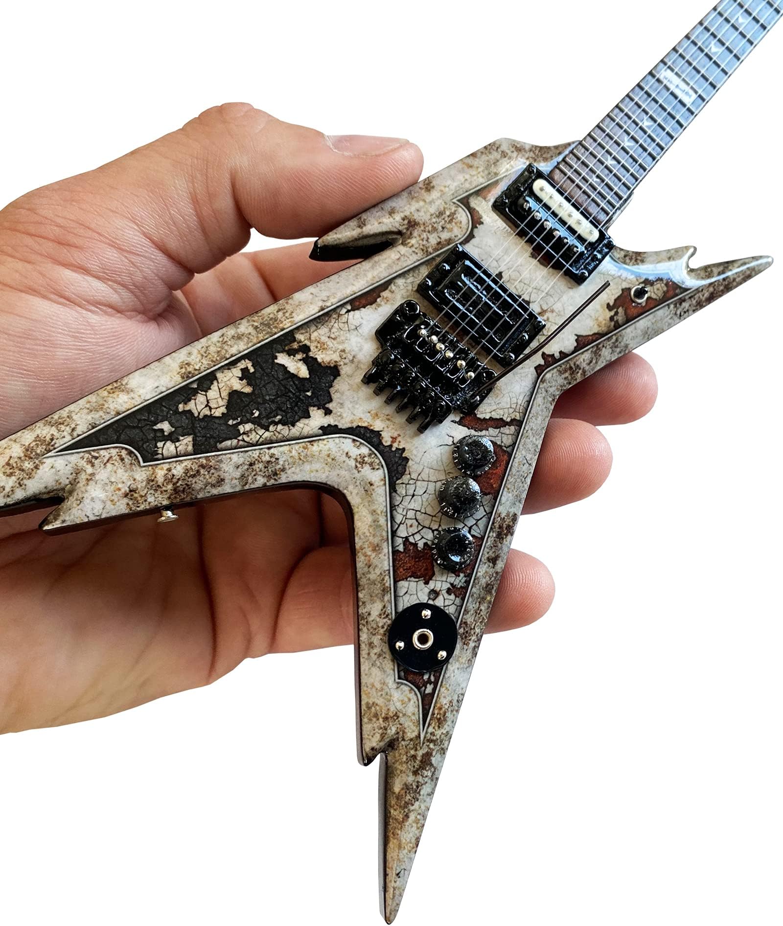 Amazon.com: EVH Minature Guitars EVH Frankenstein Mini Replica Guitar ...