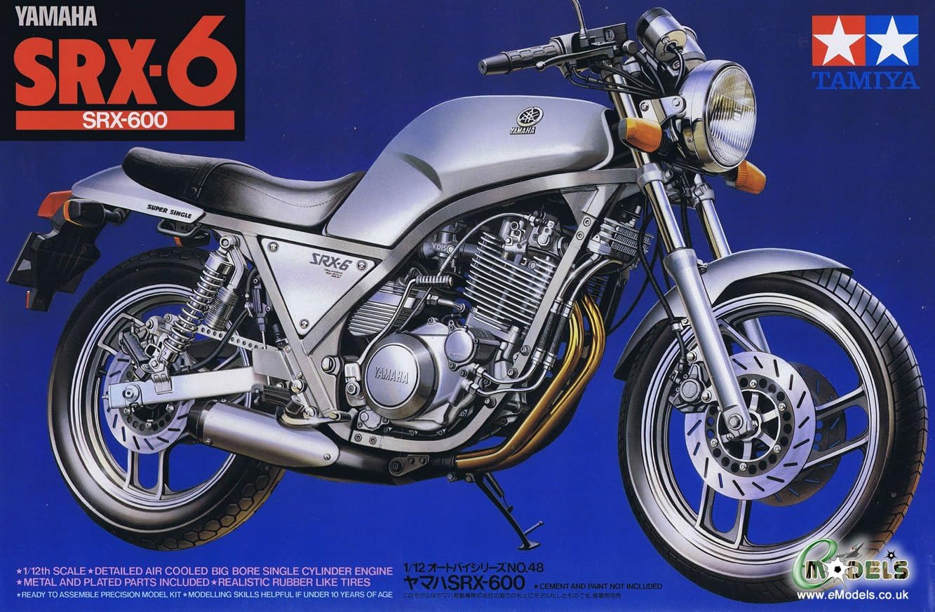 Tamiya - 14048 - Maquette - Yamaha SRX-6 - Echelle 1:12 : Amazon.fr: Jeux et Jouets