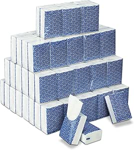 Amazon.com: Ctosree 50 Pack Japanese Pocket Tissues Travel Packs Bulk ...
