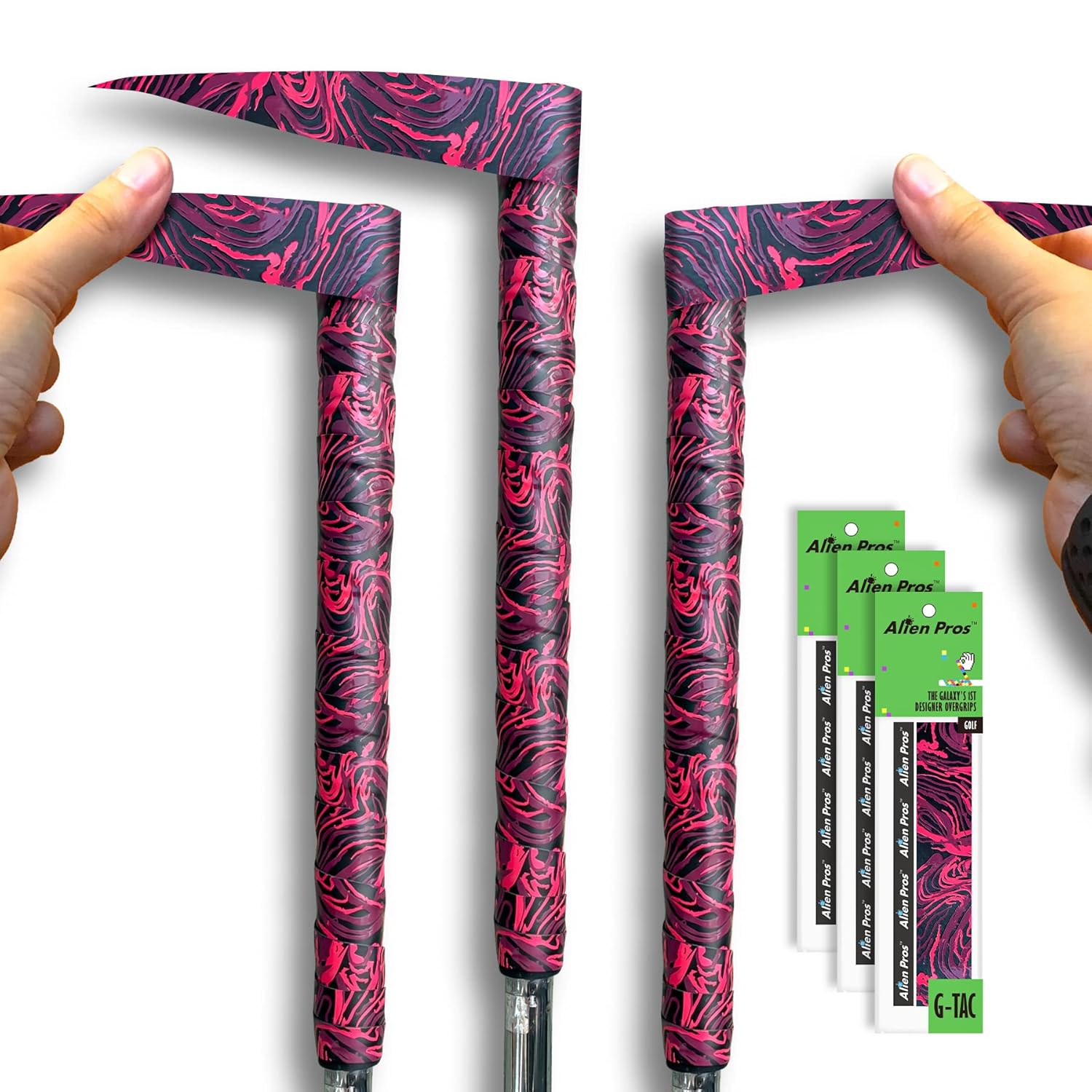 Alien Pros Golf Grip Wrapping Tapes (3-Pack) - Innovative Golf Club ...
