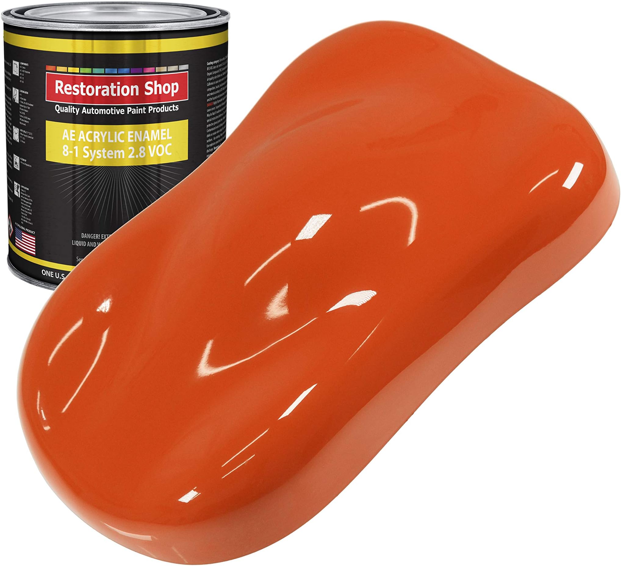 Amazon.com: Eastwood 69-72 GM Hugger Orange/Carousel Red 3:1 Single ...