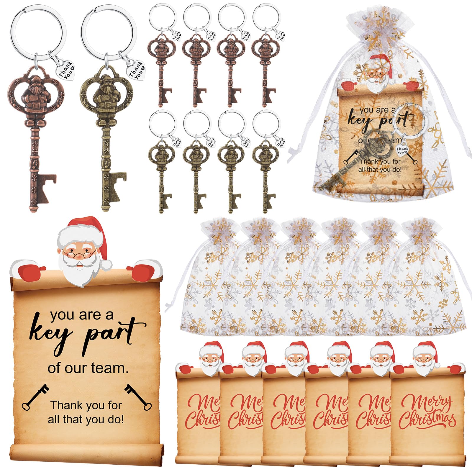 Amazon.com: Tioncy Christmas Employee Staff Appreciation Gifts Include ...