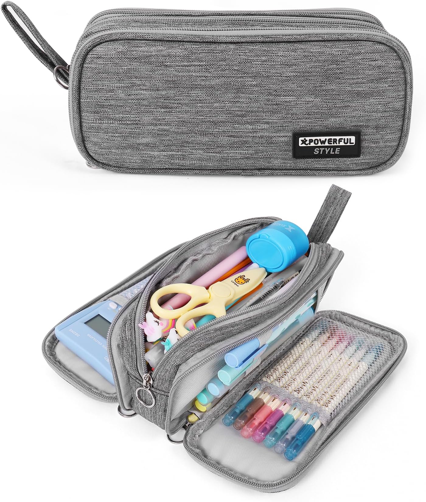 Amazon.com: ANGOOBABY Pencil Case Handheld Pencil Pouch Multi-slot Pen ...