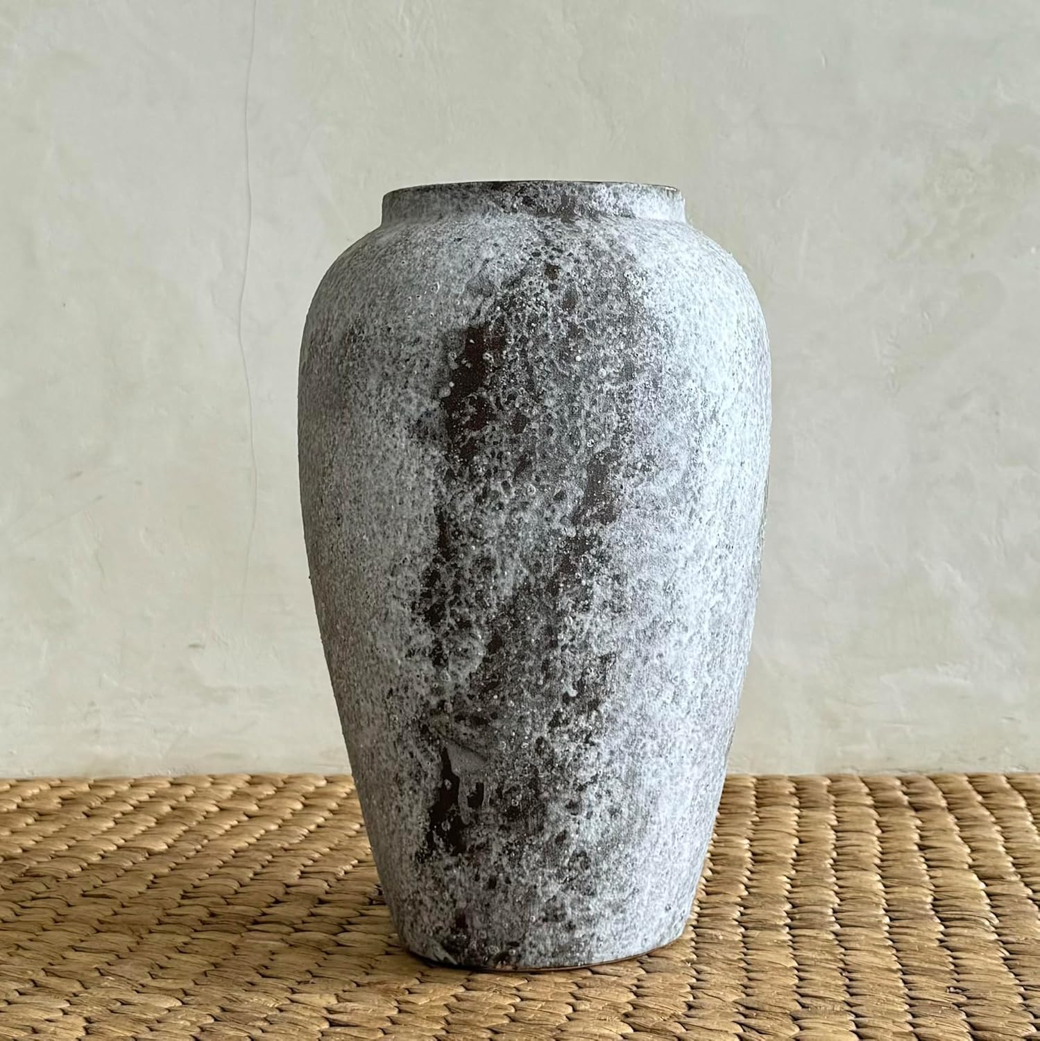 Amazon.com: MORSHA Ceramic Rustic Vase Home Decor, Flower Modern Trendy ...