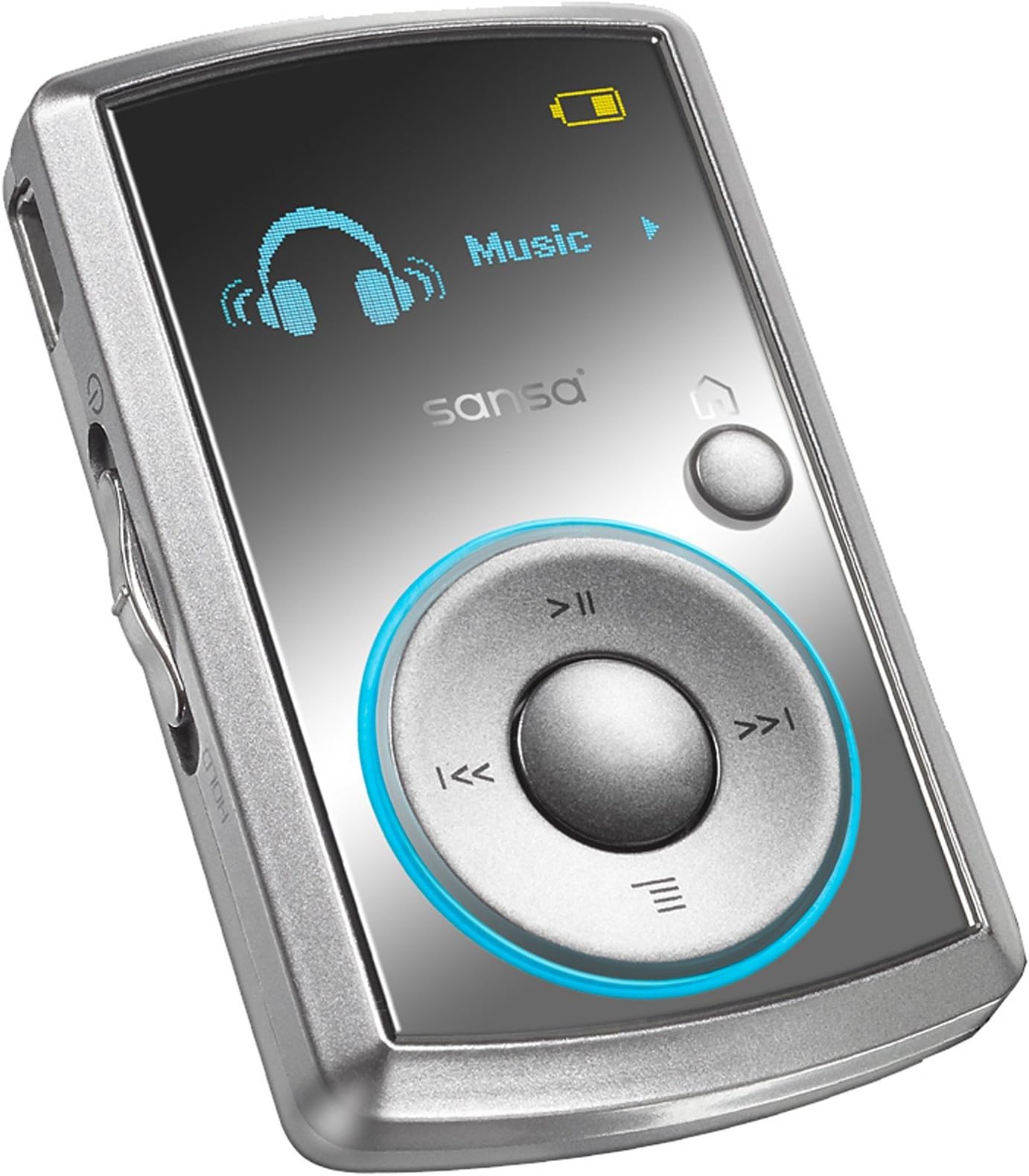 Amazon.com: SanDisk Sansa Clip 4 GB MP3 Player (Silver) : Electronics