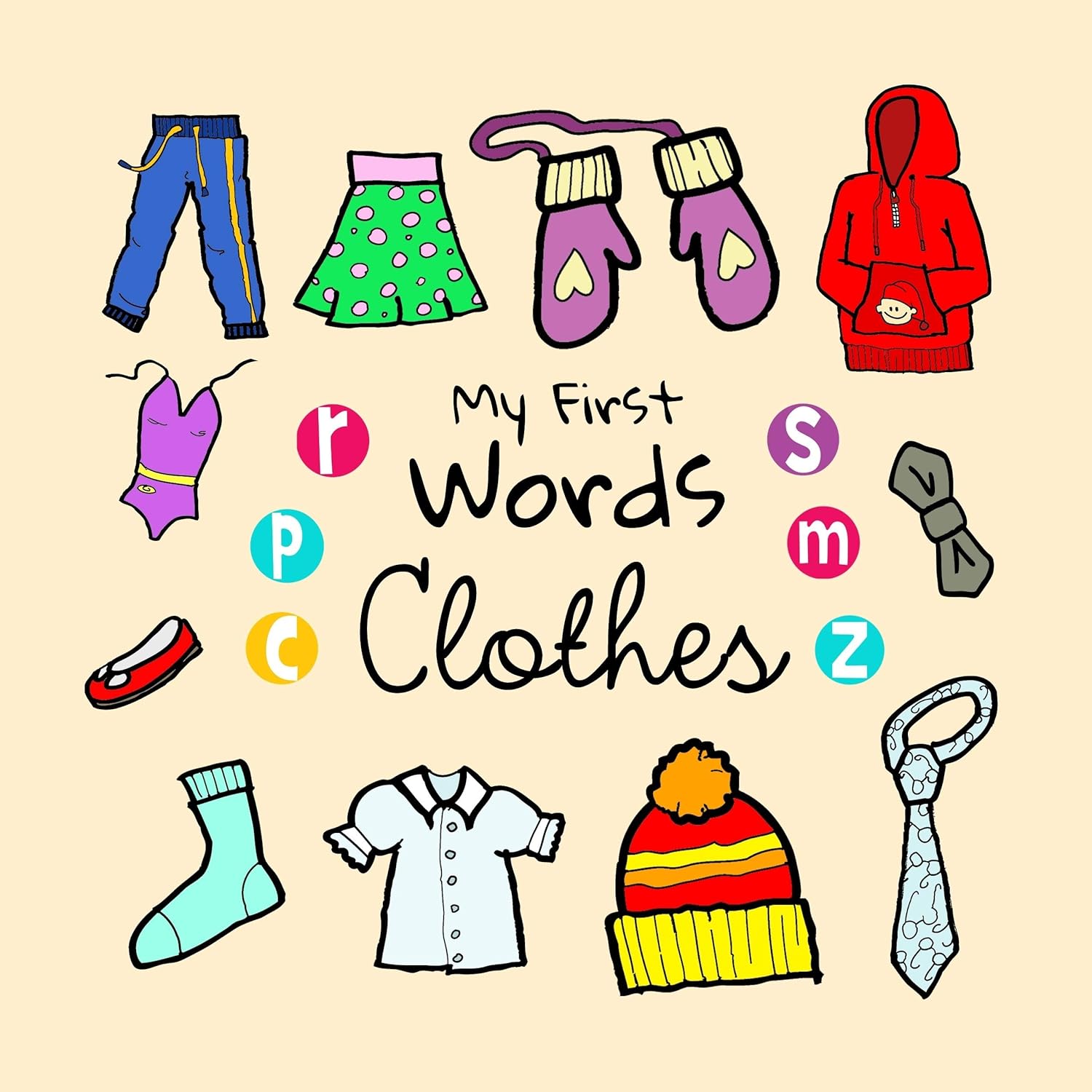 Amazon.com: My First Words Clothes: A Fun Learning Activity Game Book ...