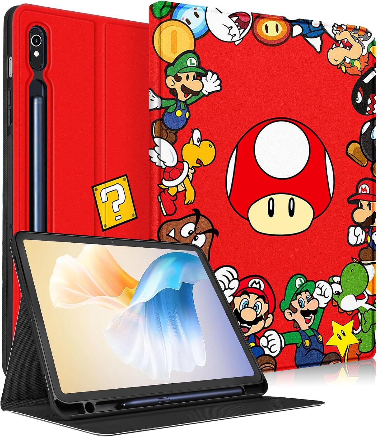 Amazon.com: Trendy Fun for Samsung Galaxy Tab S9 Case 11 inch/ S9 Fe 5G ...