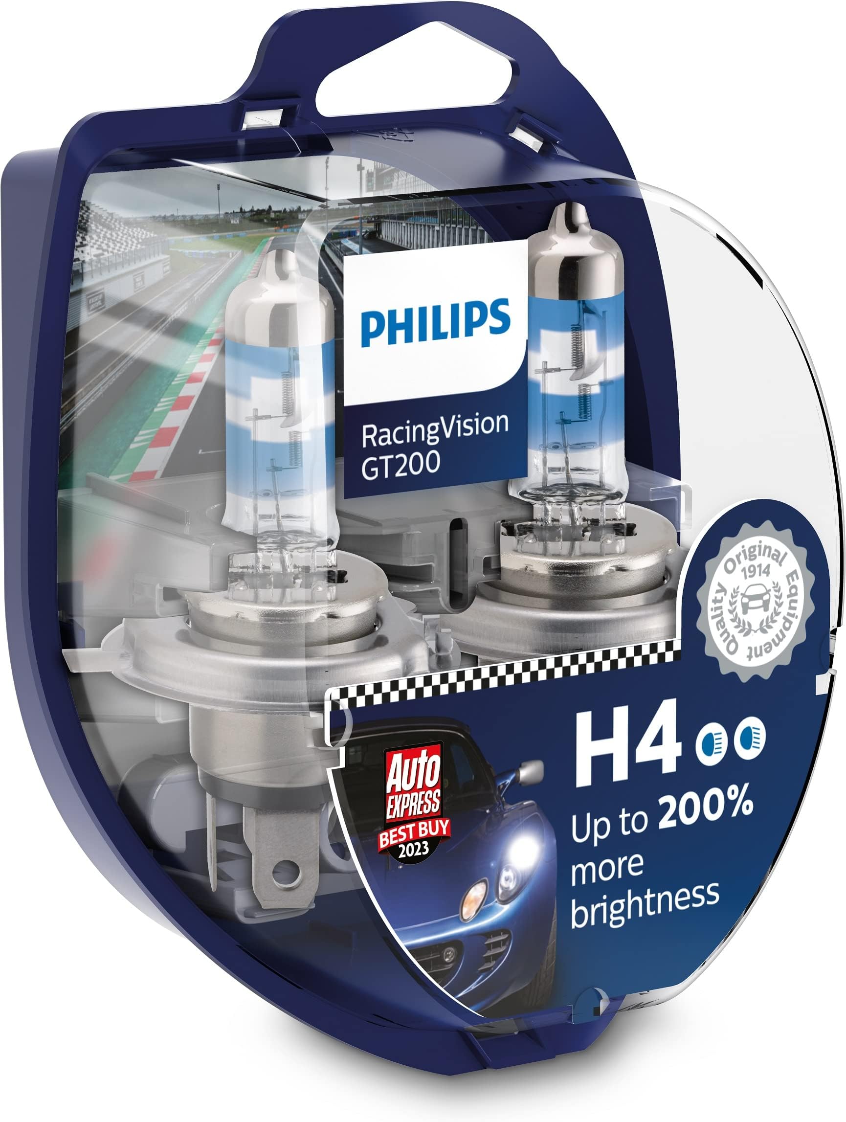 OSRAM NIGHT BREAKER LASER H4, +150% mehr Helligkeit, Halogen ...