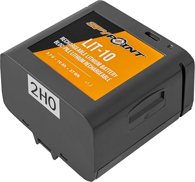 Amazon.com: SPYPOINT LIT-10 3.7V Rechargeable Lithium Battery LINK ...