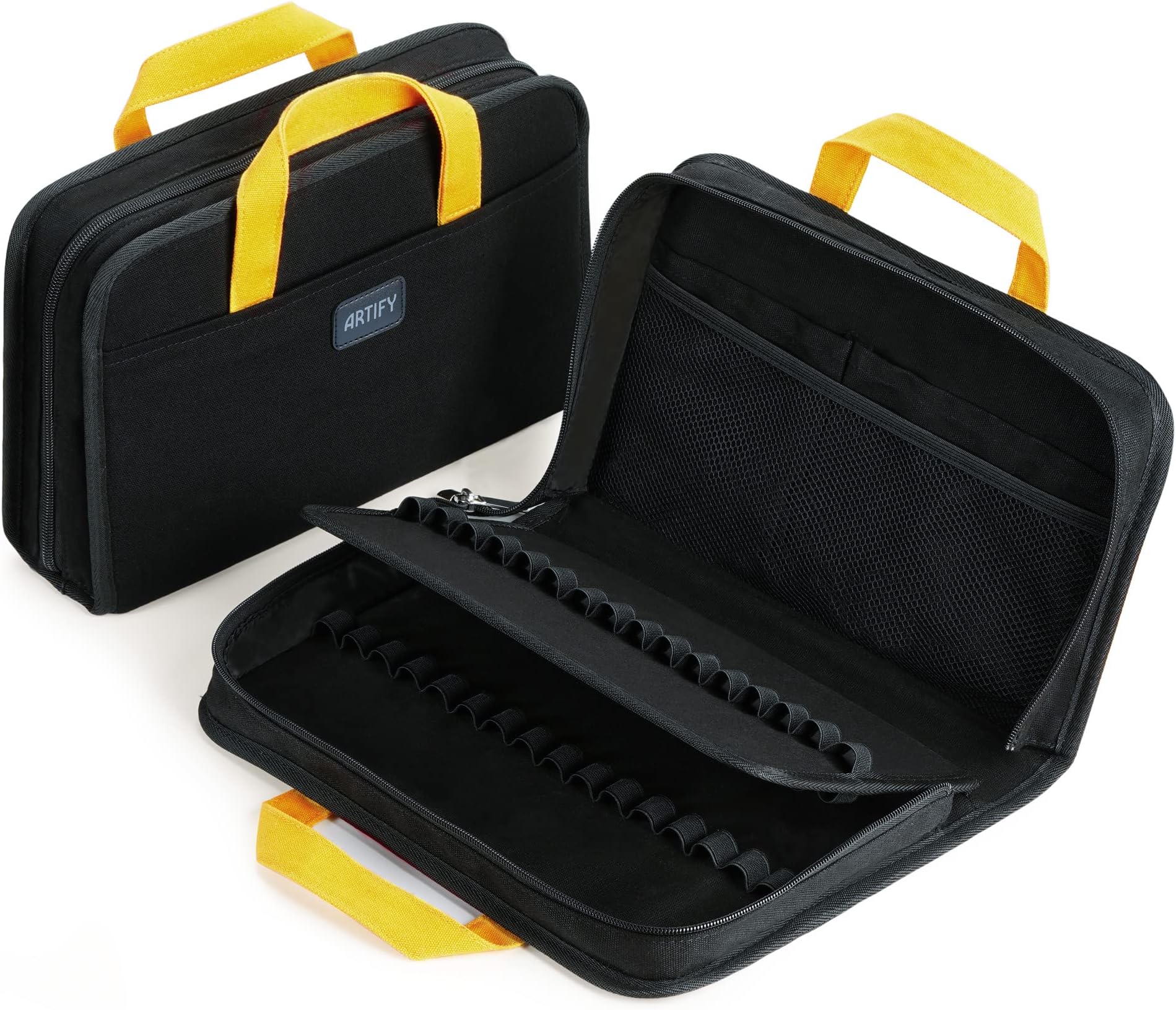 Amazon.com: BOMKEE 60 Slots Marker Organizer Case, Large Marker Case ...