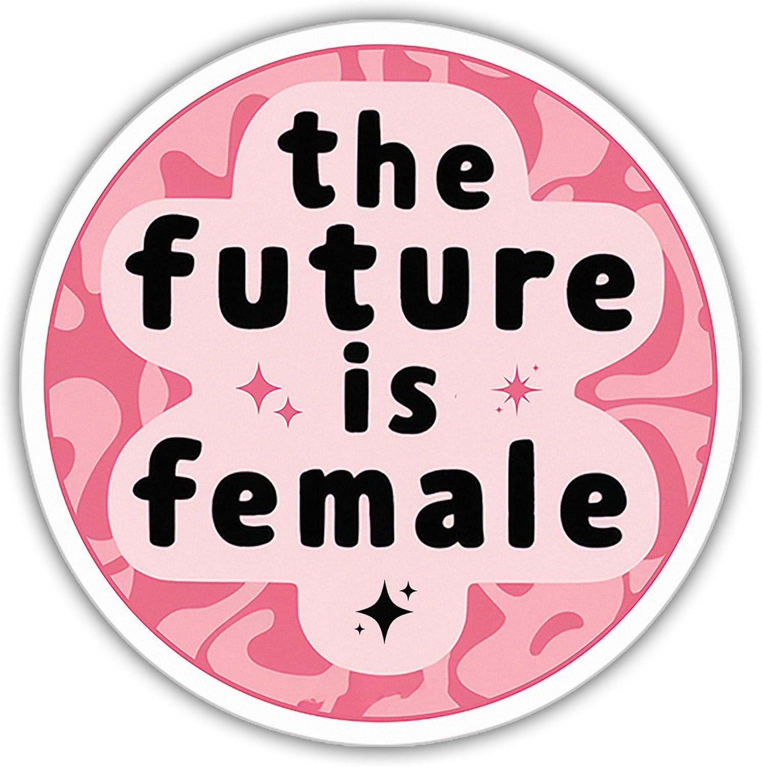 Amazon.com: Feminism Sticker Feminist Women's Right Decal The Future is ...