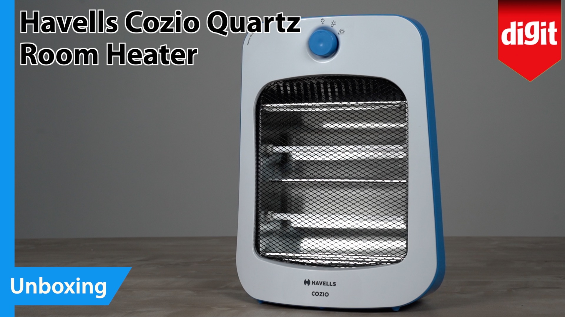Havells Cozio Quartz Room Heater Unboxing