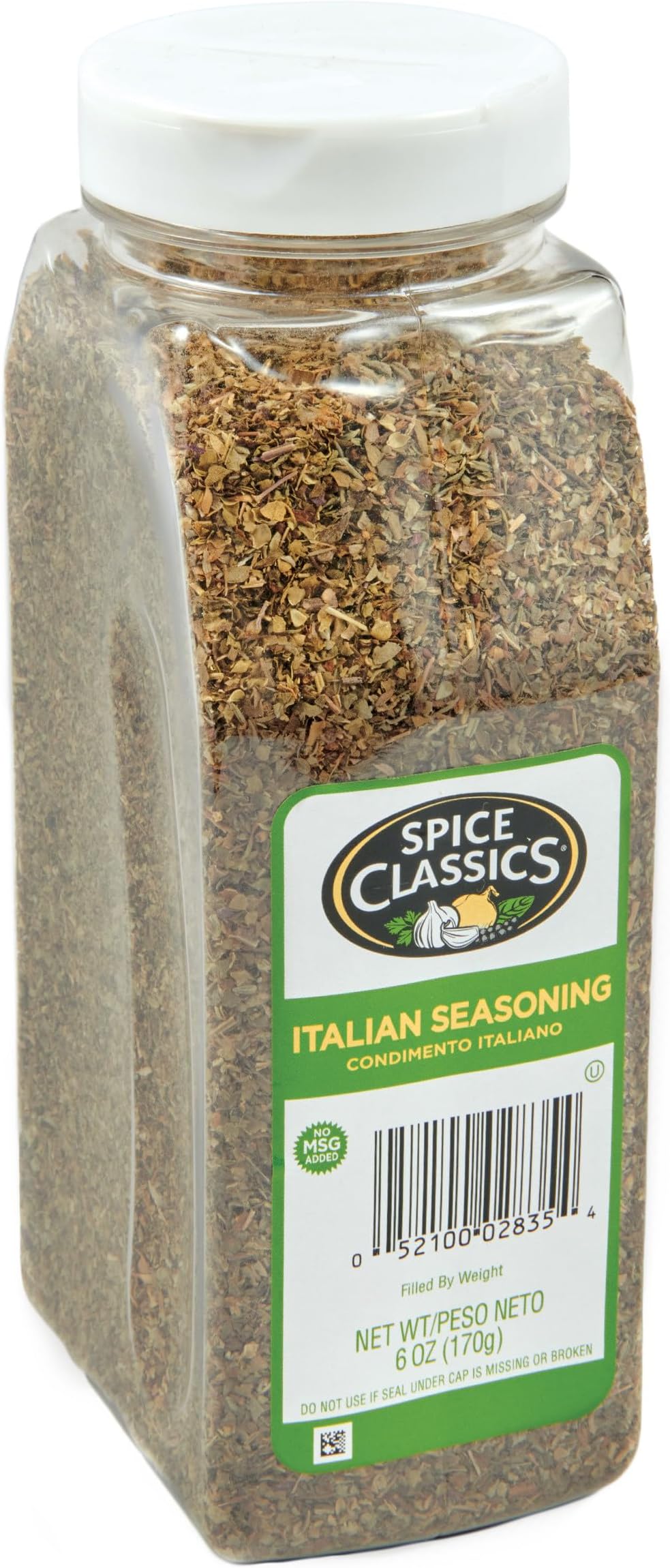 Amazon.com: Spice Classics Italian Seasoning, 6 oz - One 6 Ounce ...