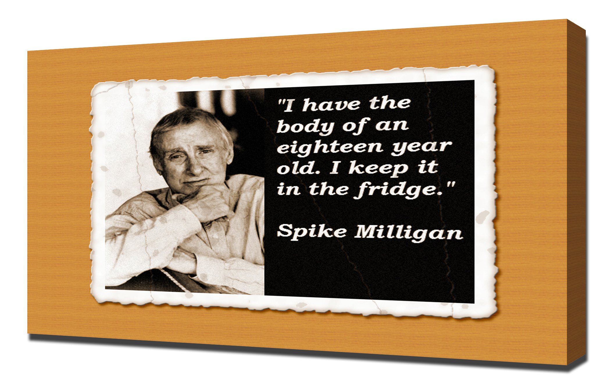 Famous Spike Milligan Quotes Bad Report Good Manners, By Spike