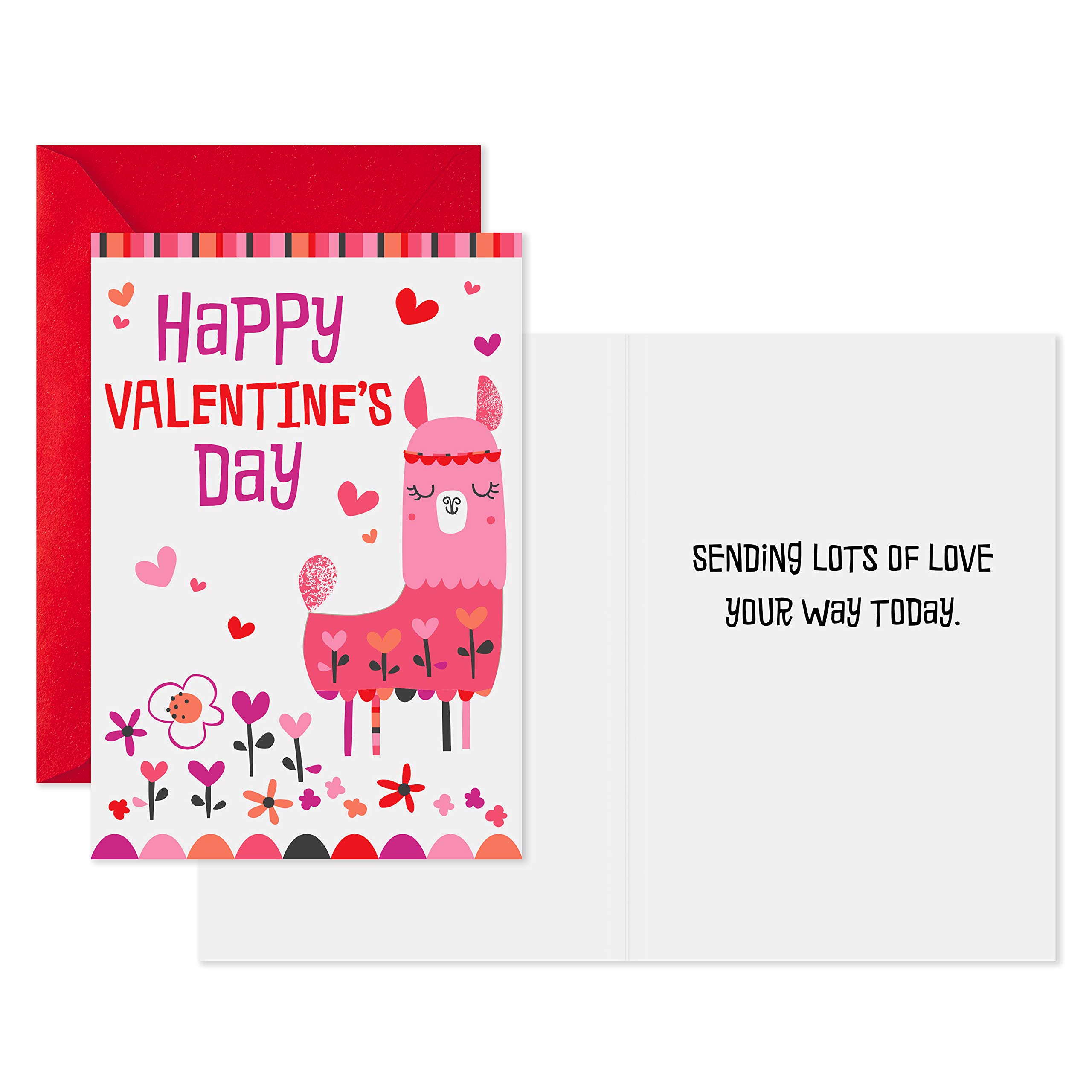 Snapklik.com : Hallmark Valentines Day Cards For Kids School, Llama ...