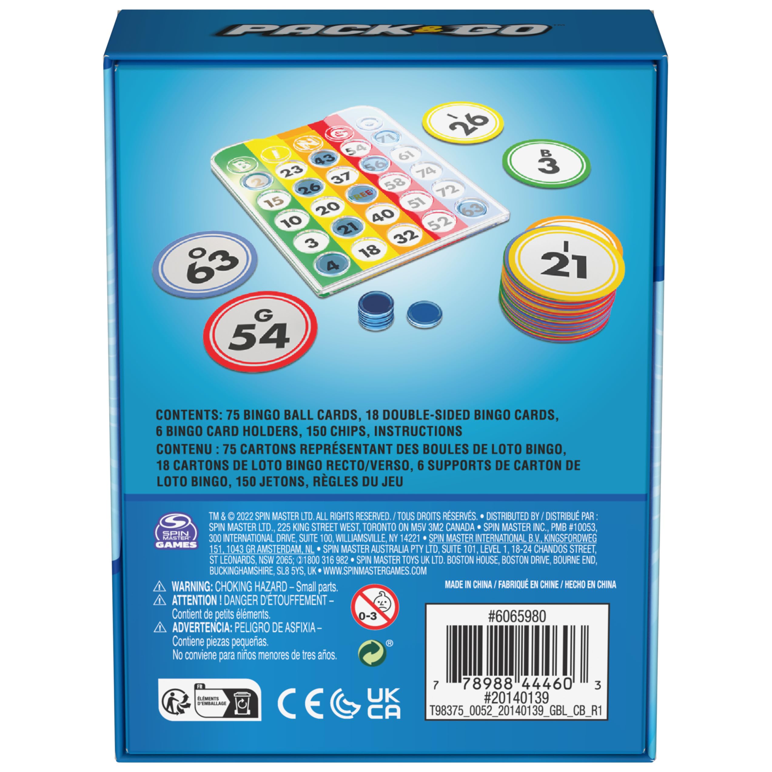 Snapklik.com : Pack & Go Bingo Game From Outdoor Games Kids Games Yard ...