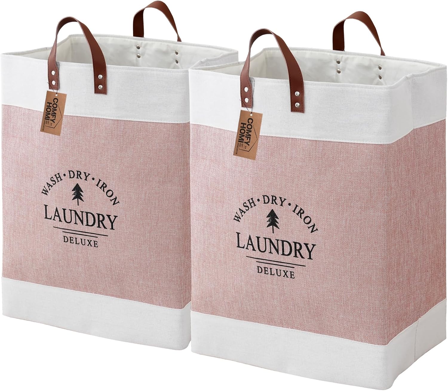 Amazon.com: COMFY HOMI 2Pack 76L Laundry Basket & Hamper, Large ...