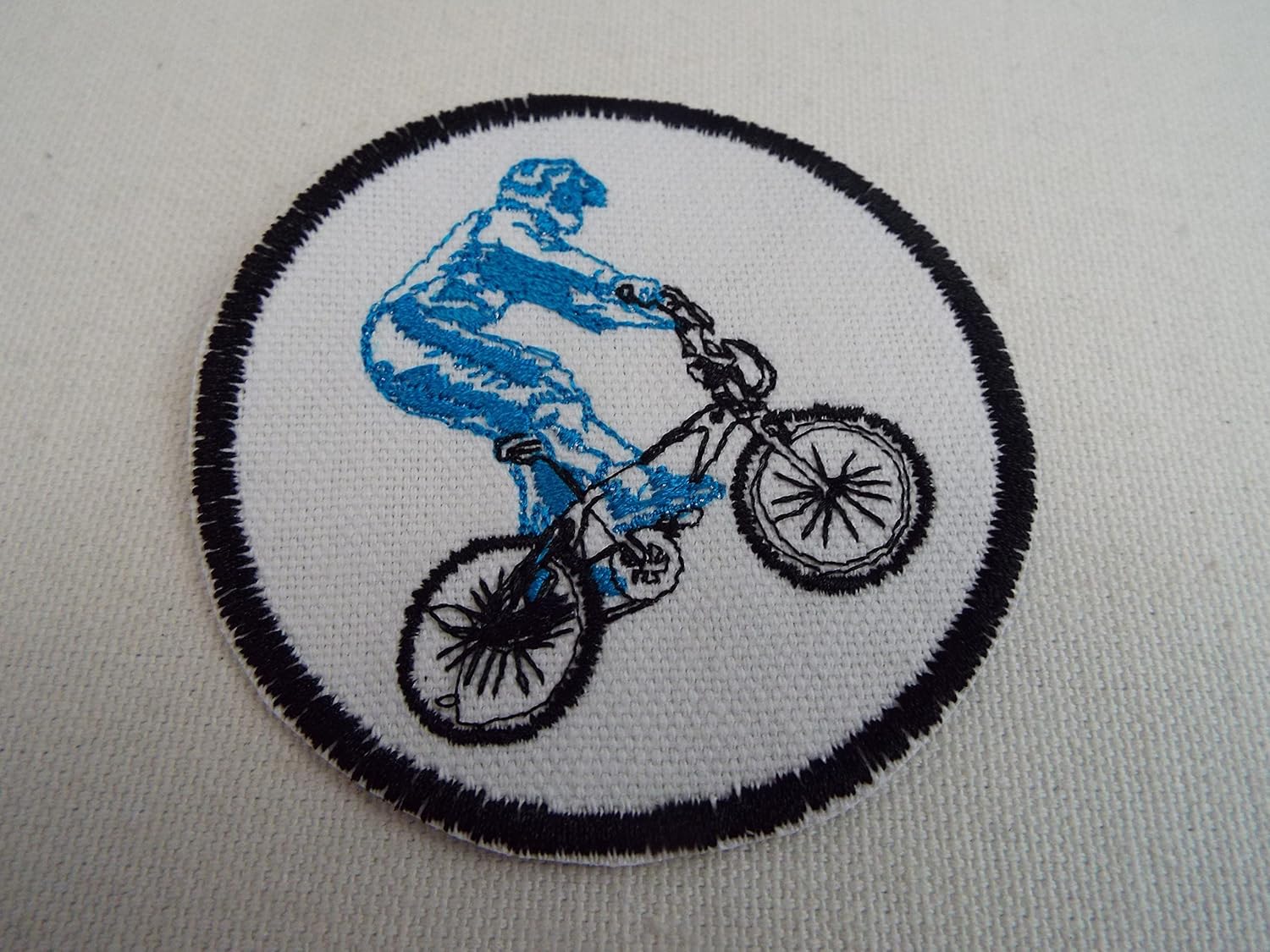 Amazon.com: BMX Bike Rider Embroidery Iron-on Patch