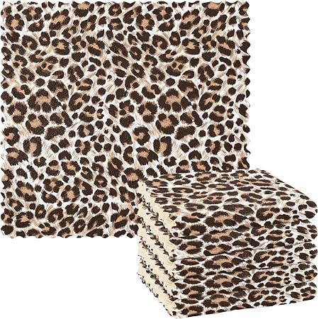 Amazon.com: ALAZA Leopard Cheetah Prints Animal Kitchen Towels Dish ...
