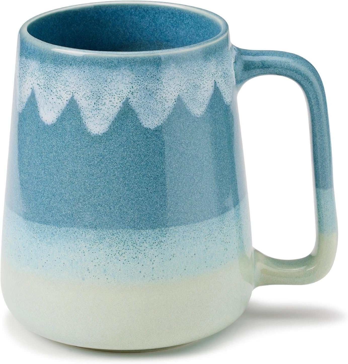 Amazon.com: 24oz Large Ceramic Coffee Mug with Big Handle, Handmade ...