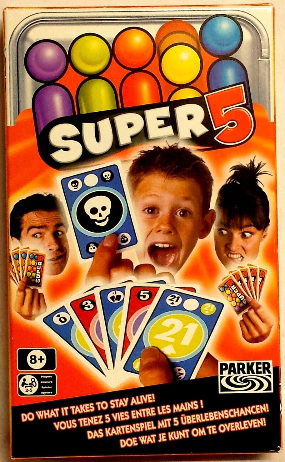 Hasbro - Parker - Super 5: Amazon.de: Spielzeug