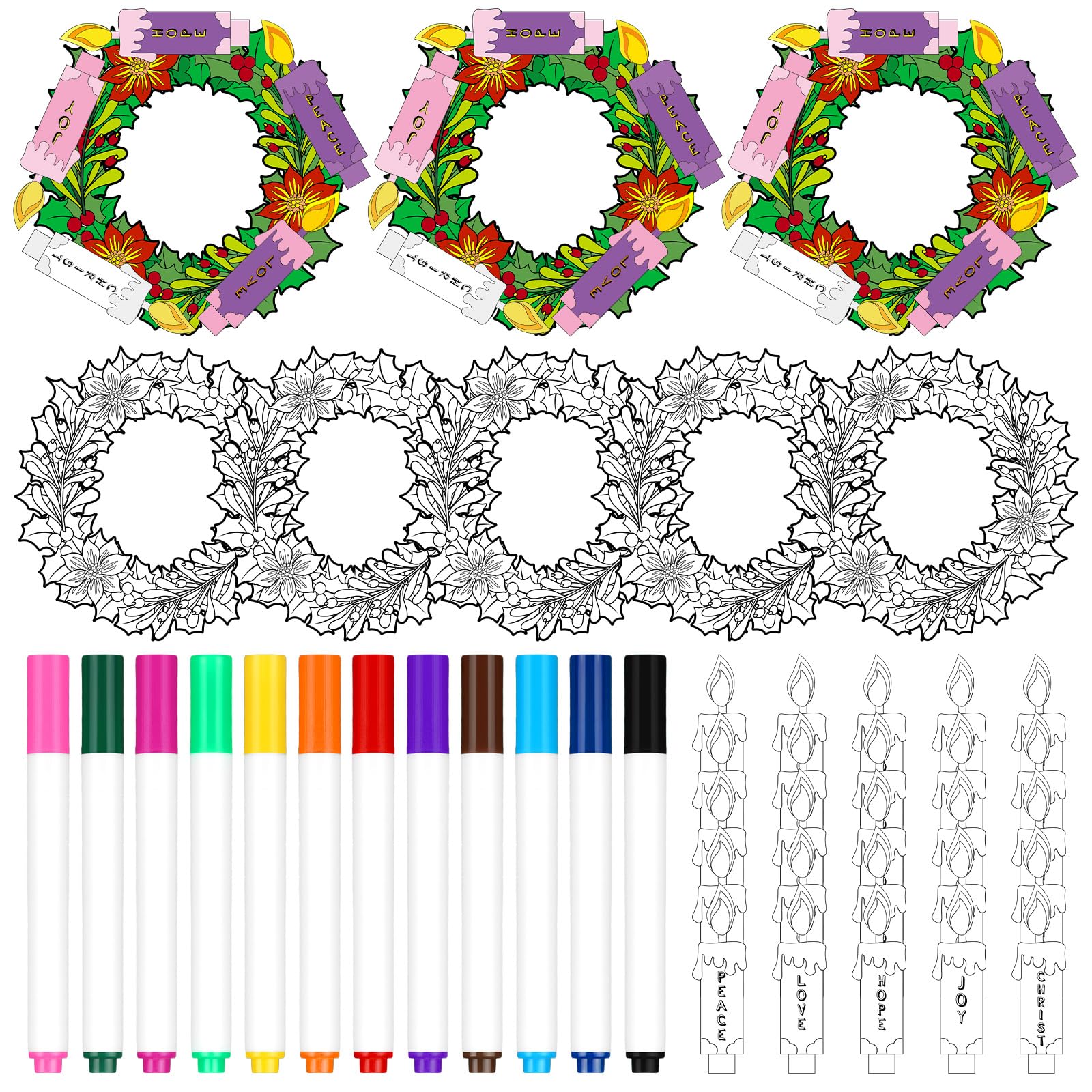 Advent Wreath Craft Kit