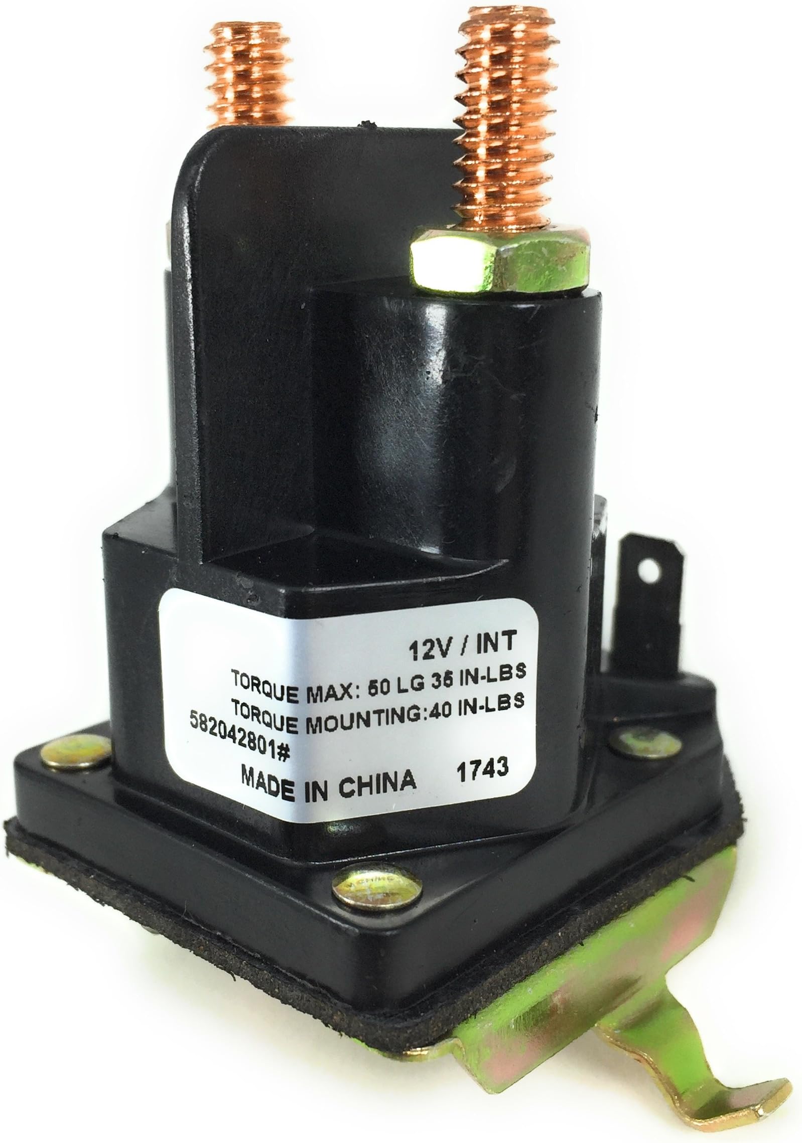 Amazon.com : Genuine OEM Husqvarna 582042801 Starter Solenoid Replaces ...