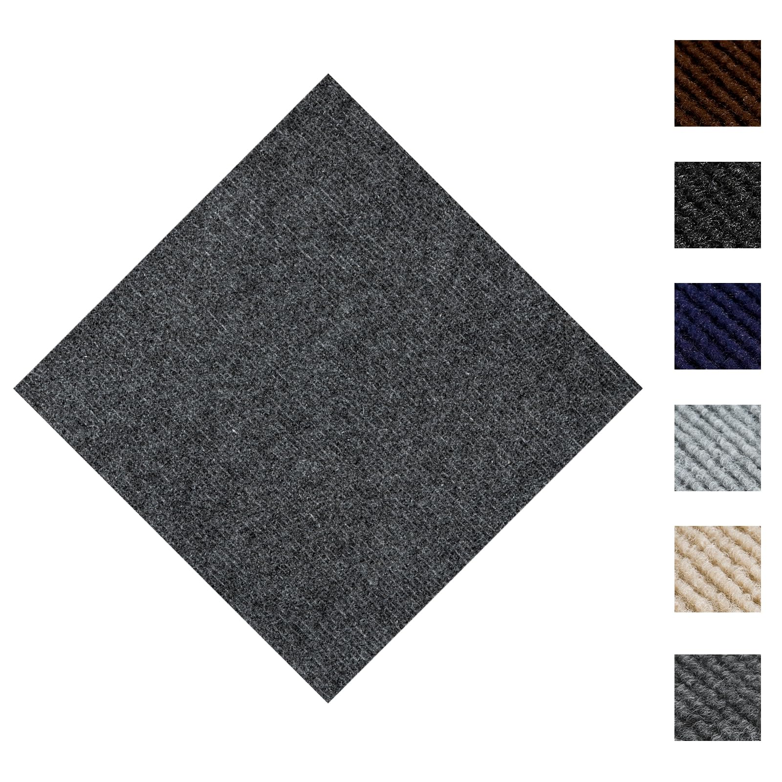 CUCOS Carpet Tiles 24" x 24" Peel and Stick, Self Adhesive Square ...