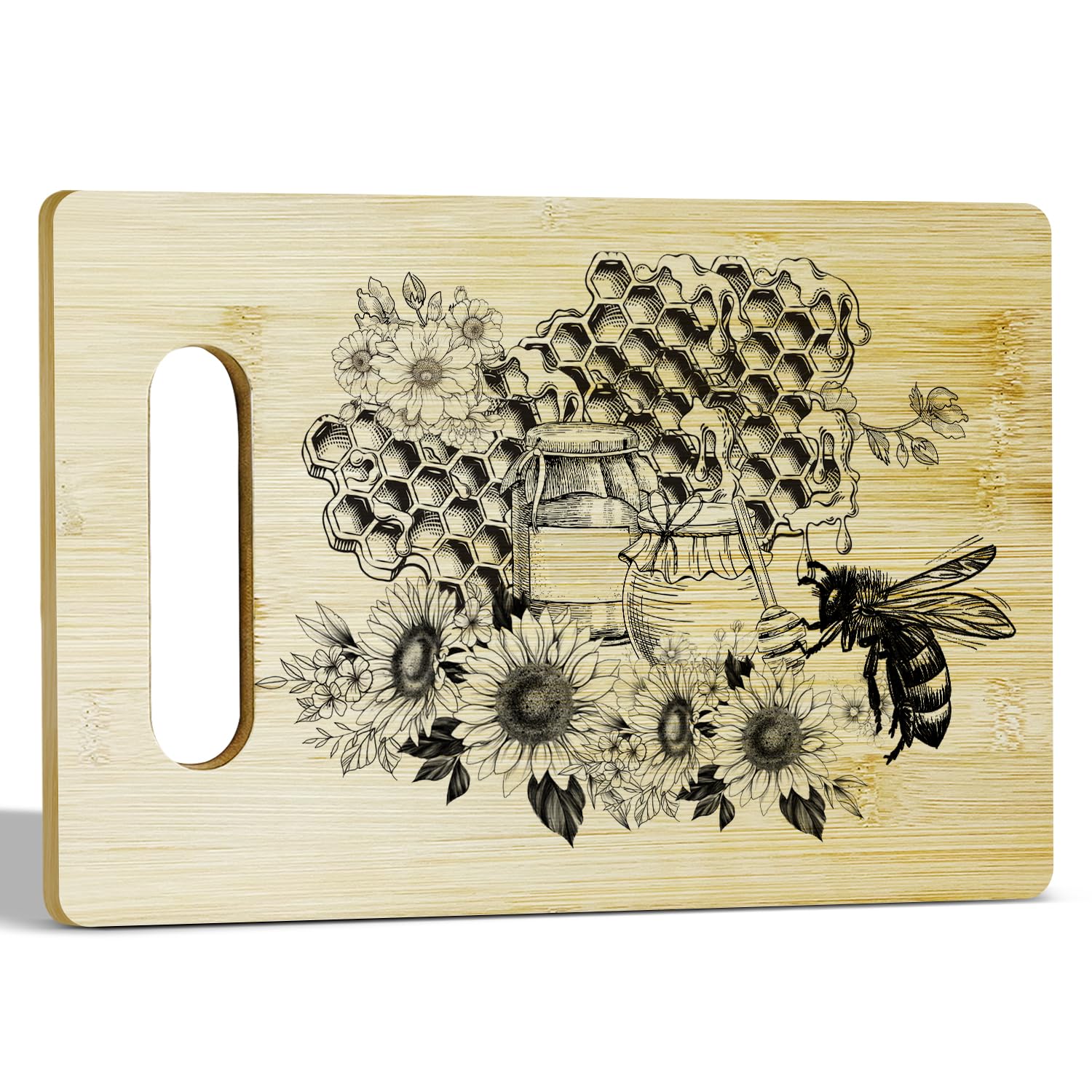 Amazon.com: Honey Bee Decor Cutting Boards Bee Kitchen Decor Gifts for ...