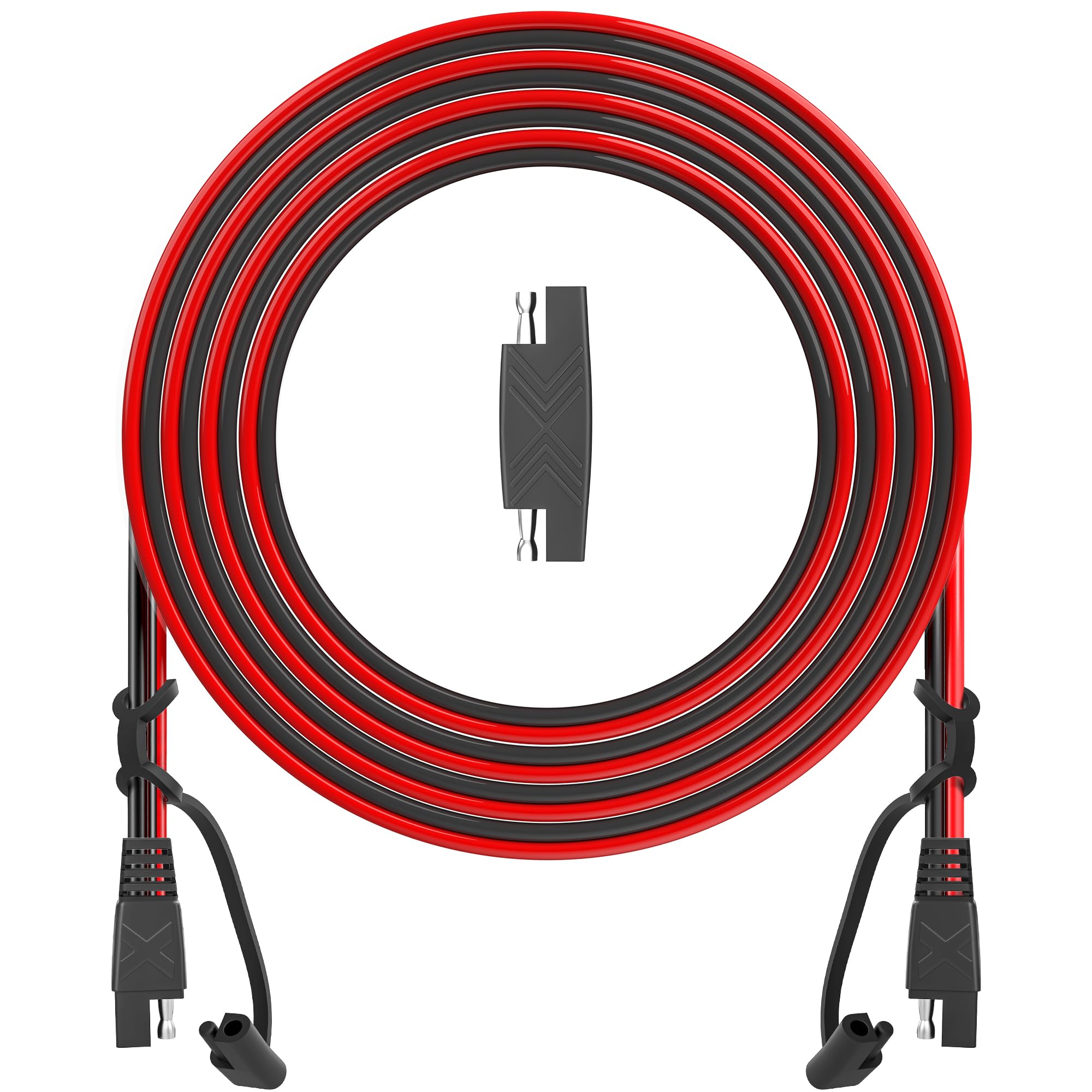 Snapklik.com : OYMSAE 15Feet SAE Connector, Solar Panel SAE Extension ...