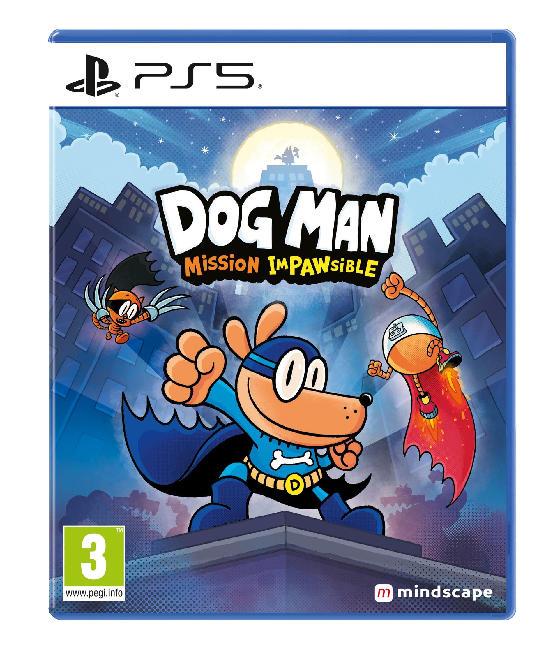 Dog Man: Mission Impawsible - PS5 : Amazon.co.uk: PC & Video Games
