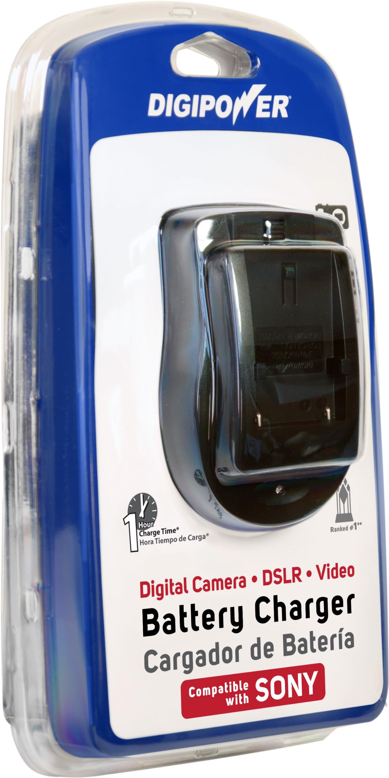 Amazon.com : DigiPower TC-U450 Univeral Camera Battery Charger (Black ...