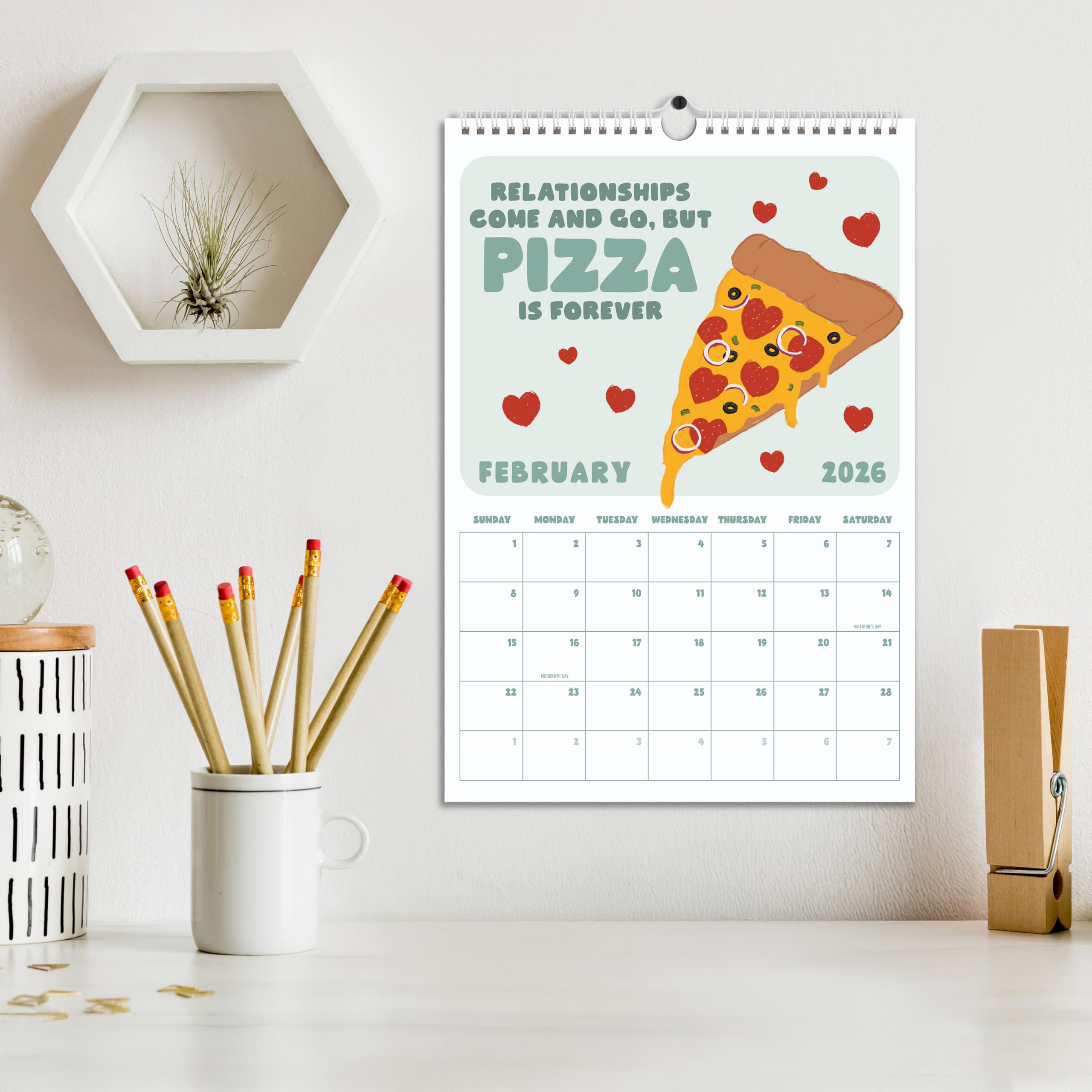 Snapklik.com : Beautiful 2026 Wall Calendar - Cheeky & Fun Calendar ...