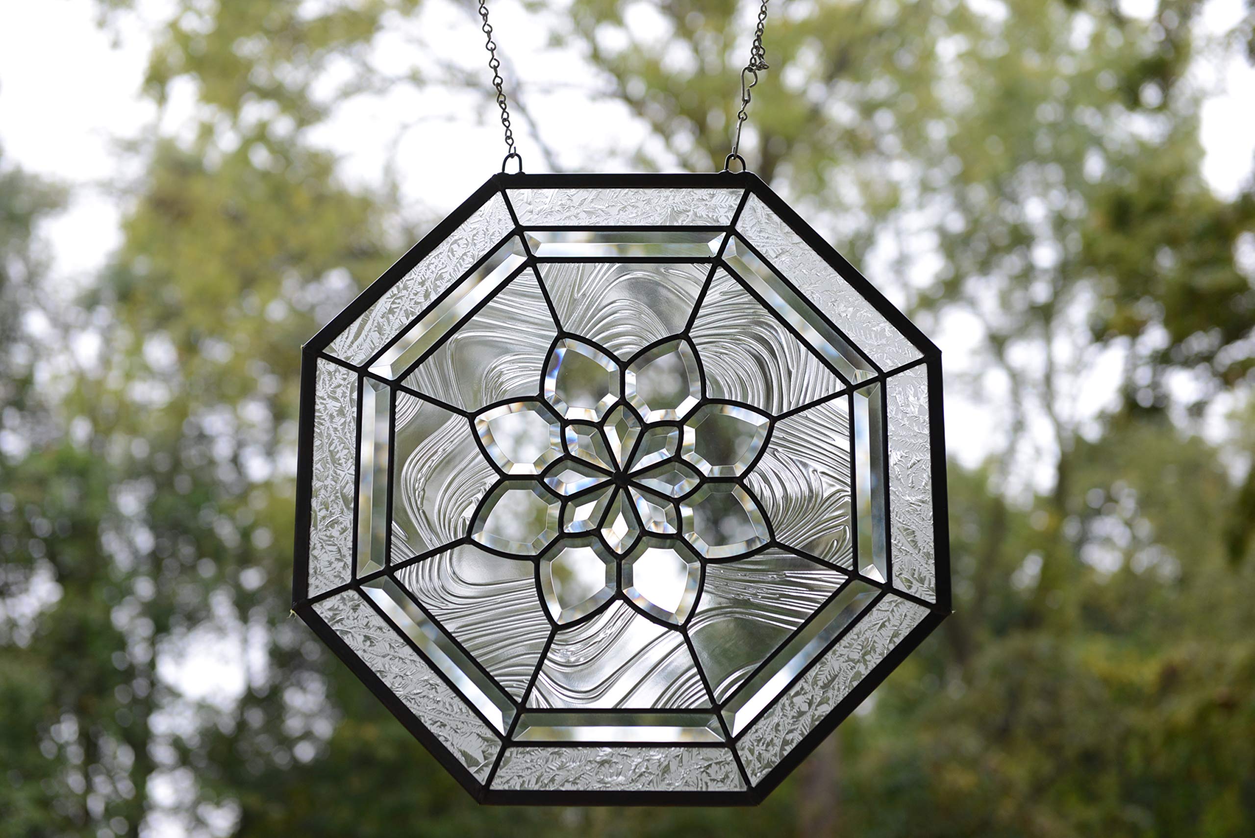 Octagon Leaded Glass Window