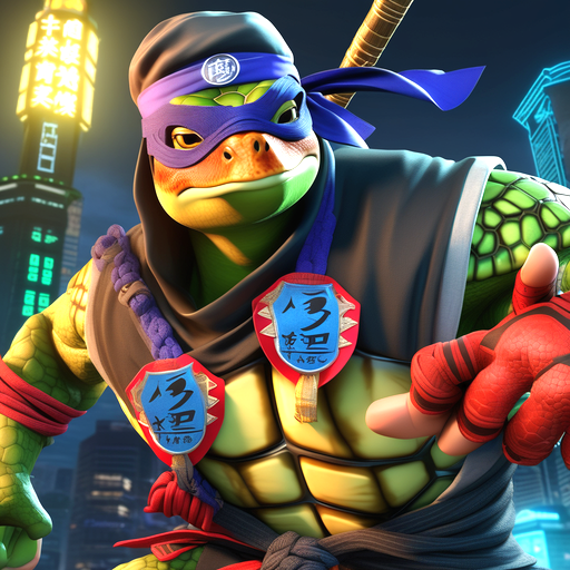 Turtle Hero Ninja Fighting Simulator 3D: Kill Crime City Vegas Mafia ...
