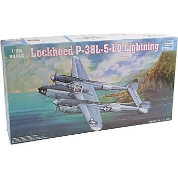 Amazon.com: Trumpeter 1/32 P38L-5-LO Lightning Fighter: Toys & Games
