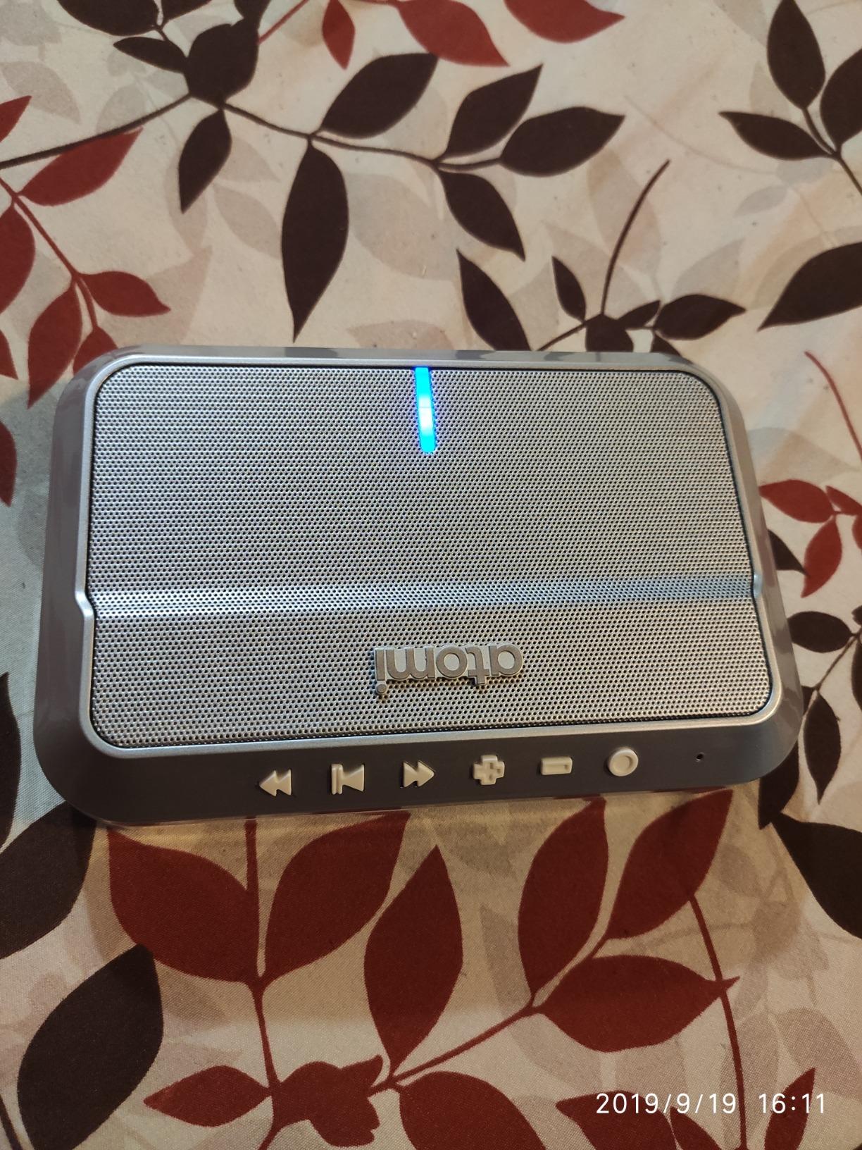 Amazon.com: Atomi Sound Hub - Portable Bluetooth Wireless Speaker Plus ...