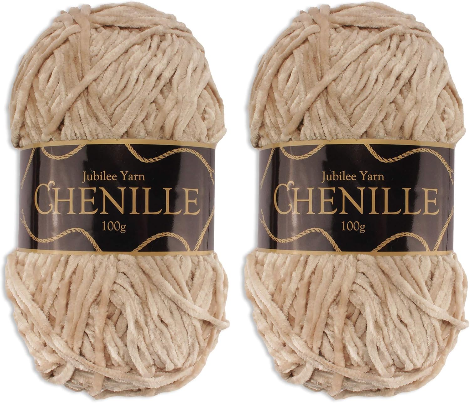 Amazon.com: JubileeYarn Chenille Yarn - Worsted Weight - 100g/skein ...