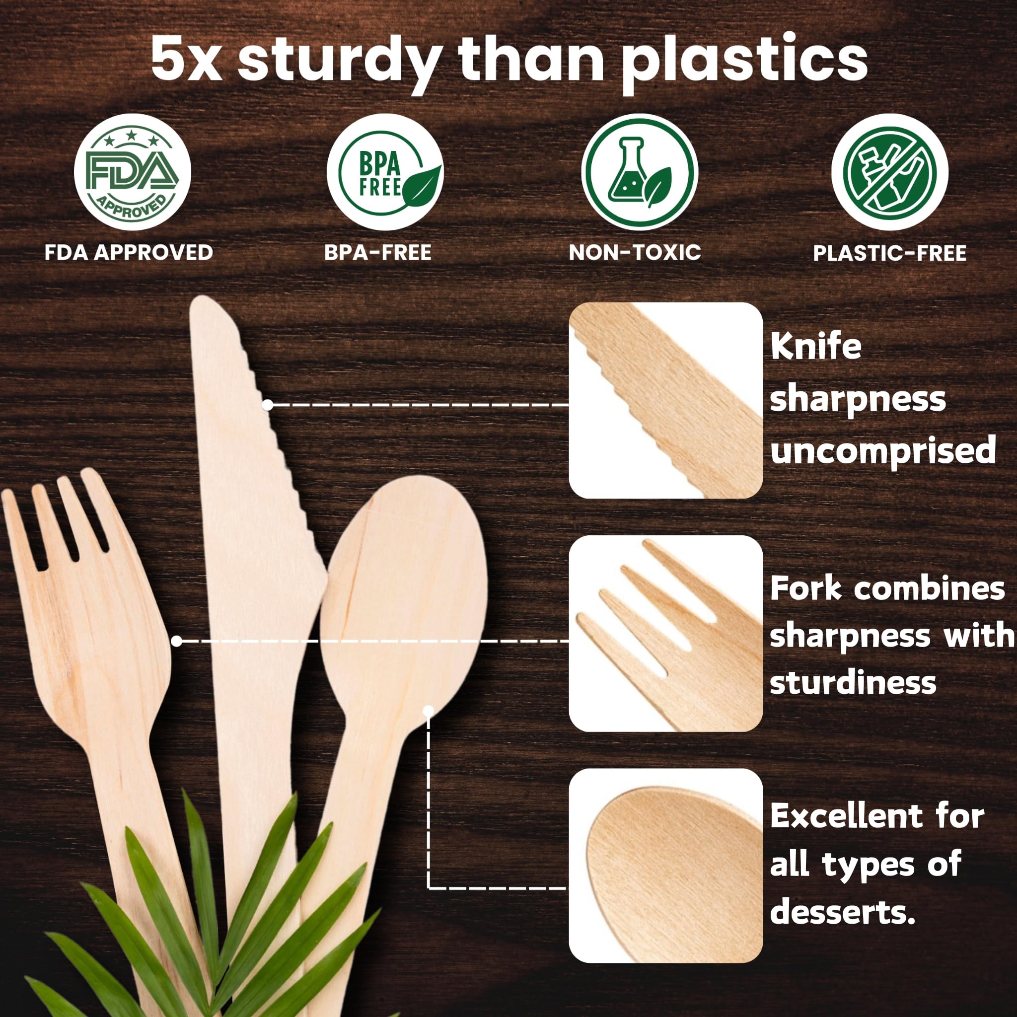 Snapklik.com : Generic 360 Count, Disposable Cutlery Set - Heavy Duty ...