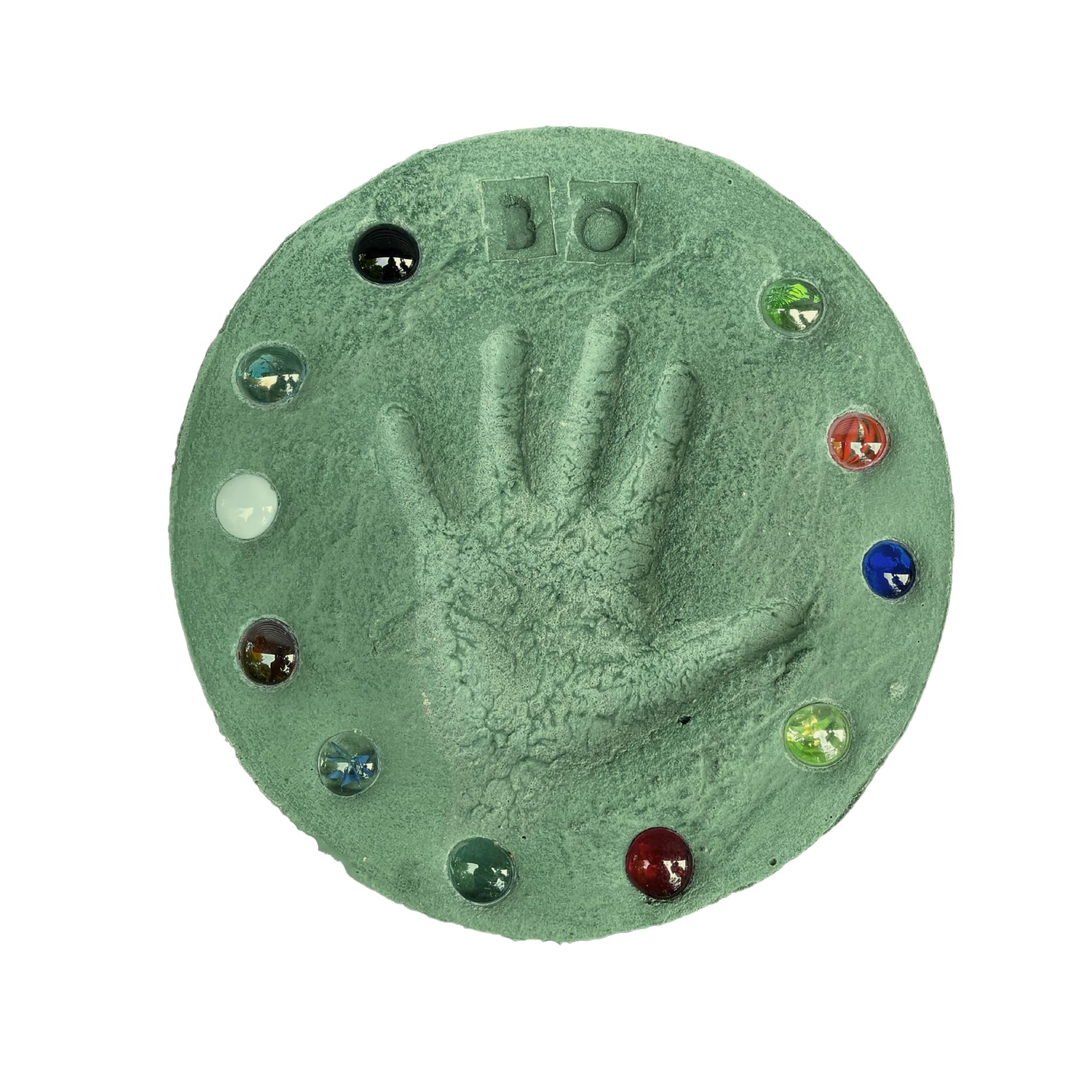 Concrete Hand Mold Colored DIY Stepping Stone Kit, Handprint, Footprint ...