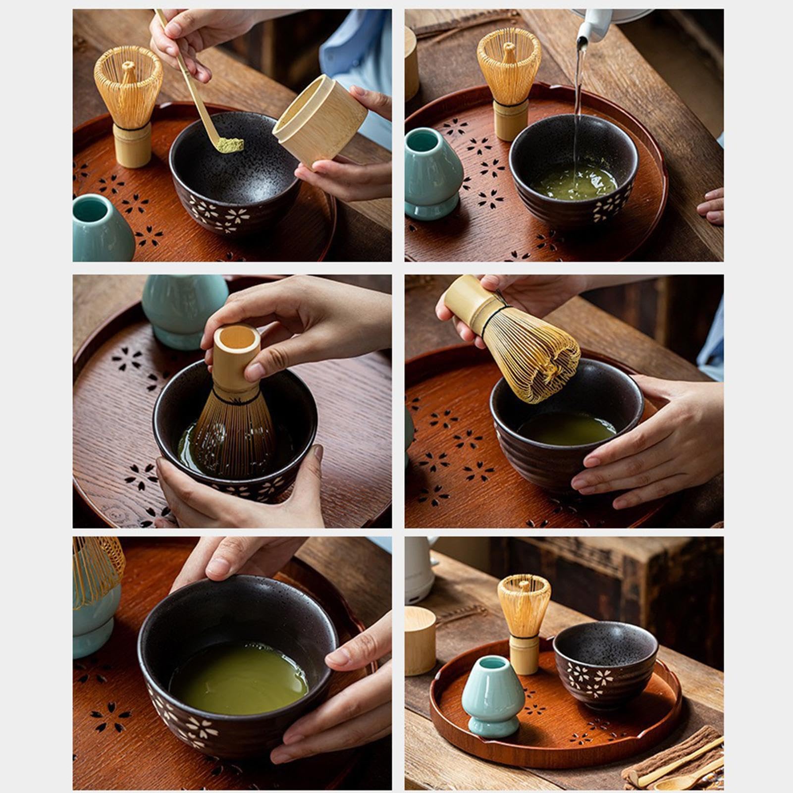Conjunto Tradicional De Cerimonia Do Cha Japones