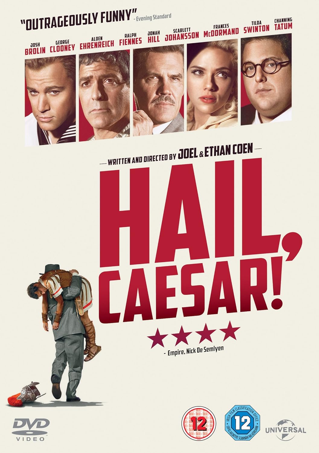 Hail, Caesar! [DVD]: Amazon.co.uk: Josh Brolin, George Clooney, Tilda ...