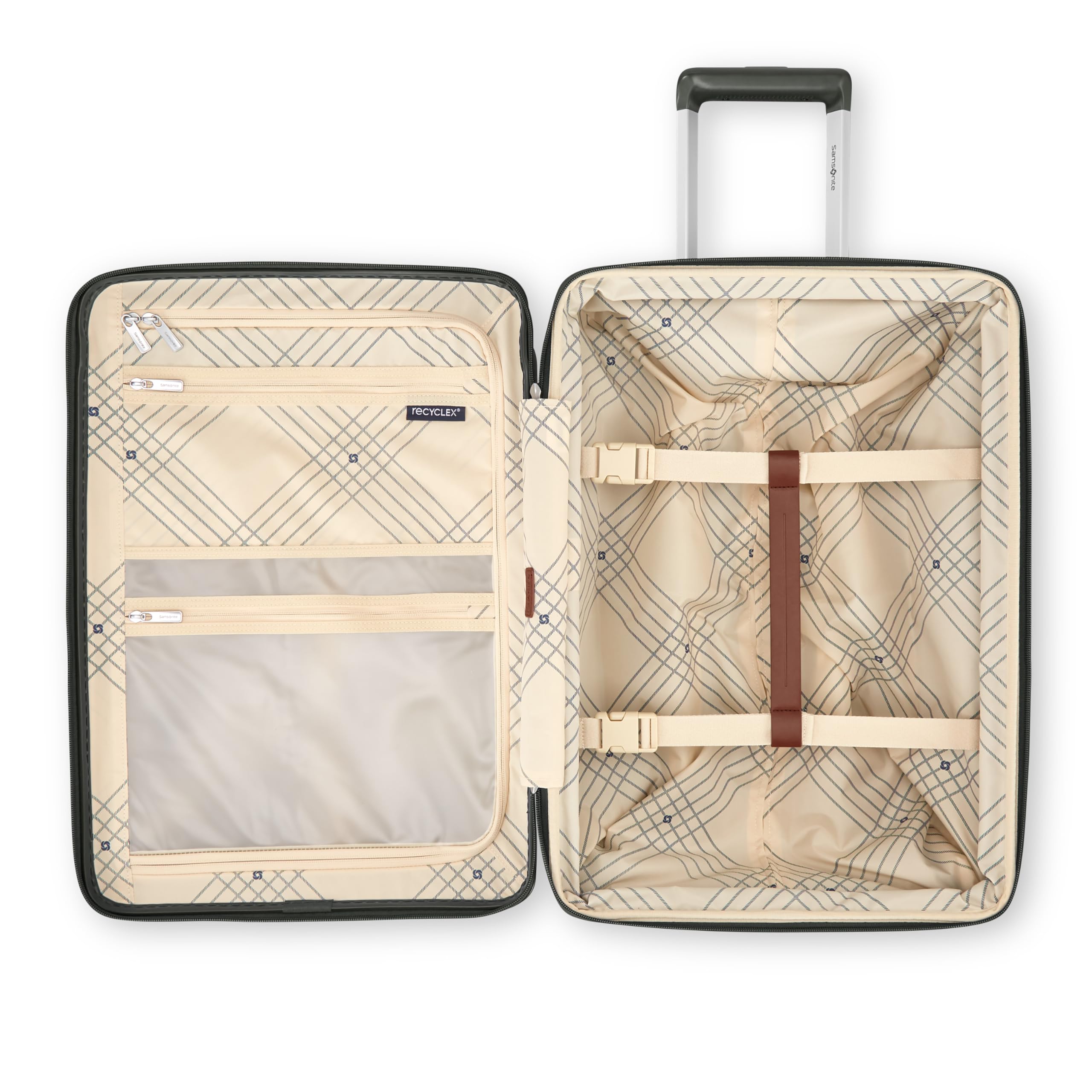 Snapklik.com : Virtuosa Hardside 21 Inch Carry On Luggage - Airline Approved