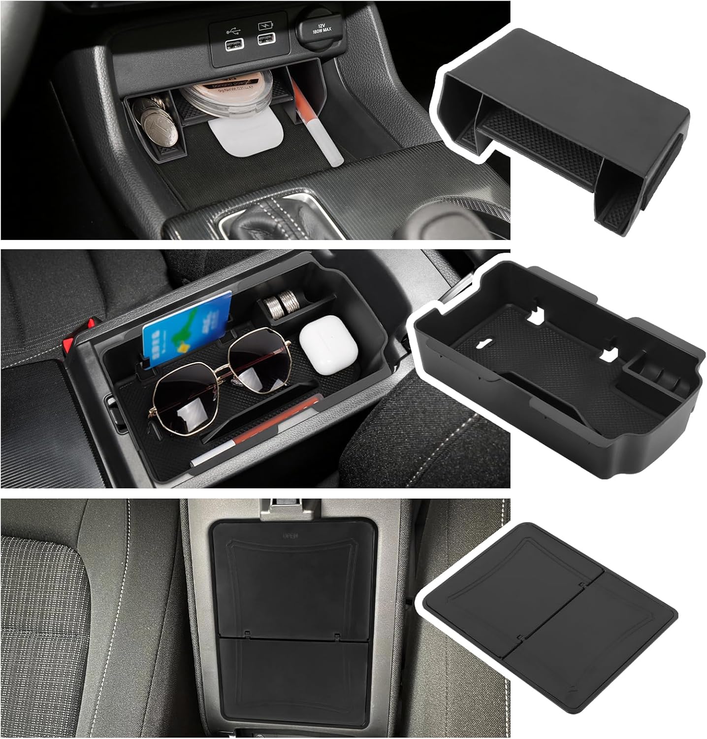 Amazon.com: Sinminou Center Console Organizer Compatible with 2022 2023 ...